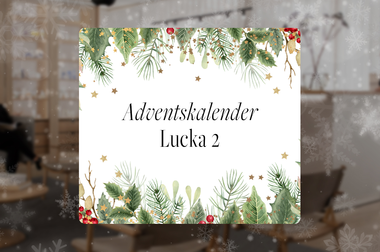 Adventskalender Lucka 2: 25% rabatt på Juvéderm - Nordiska Kliniken